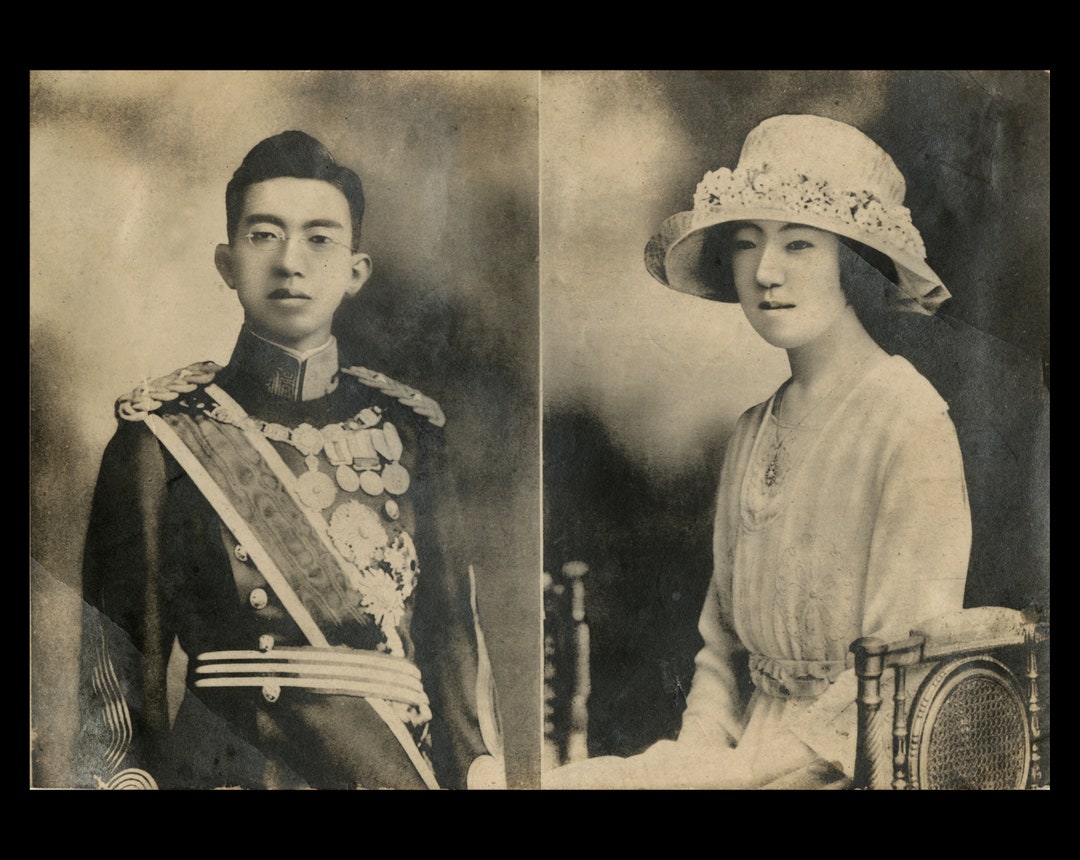 Emperor HIROHITO and Empress NAGAKO Original Silver Gelatin - Etsy