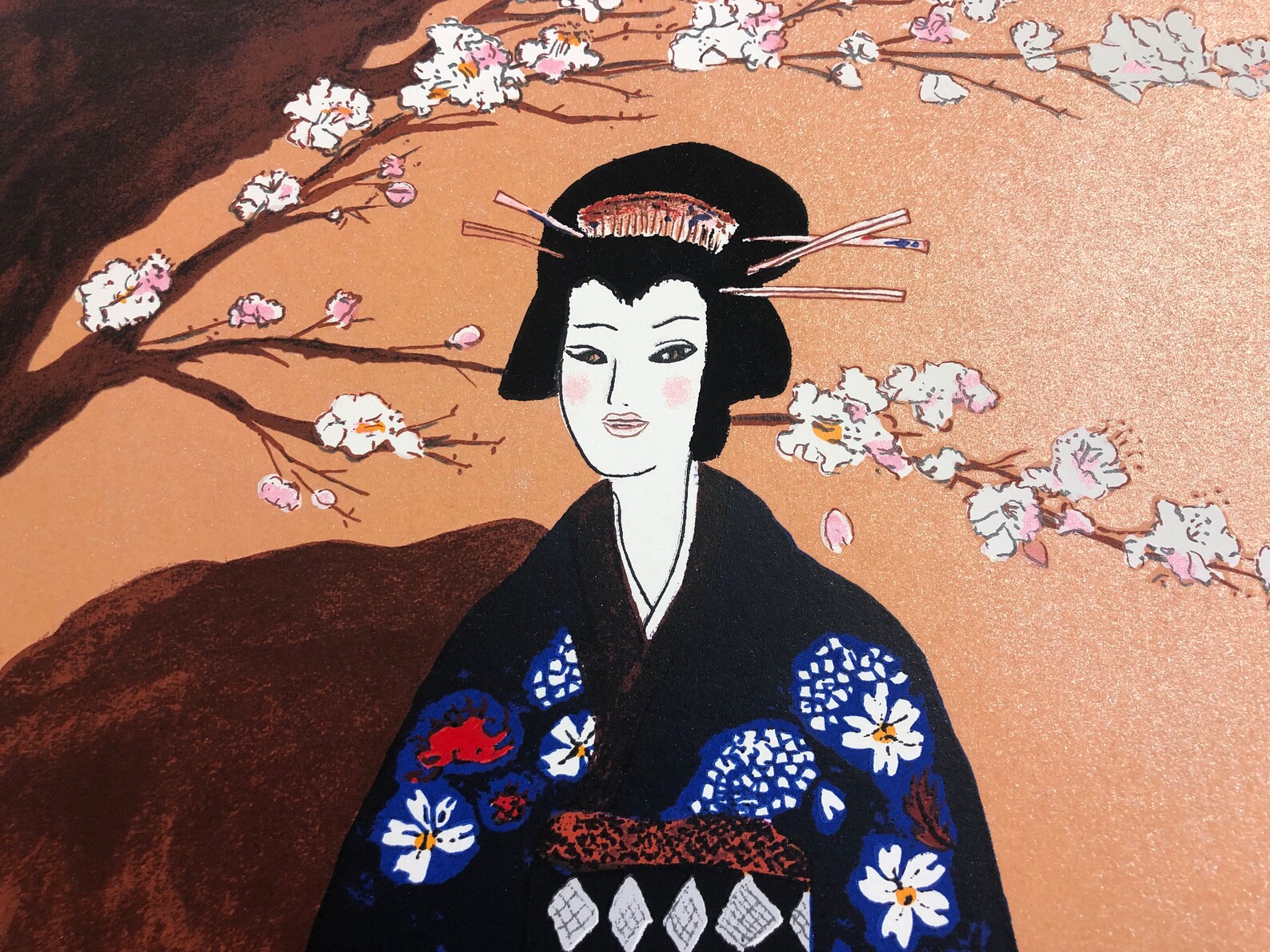 INGRID FUZJIKO-HEMMING (german/japanese, 1932-living), (woman in Kimono ...