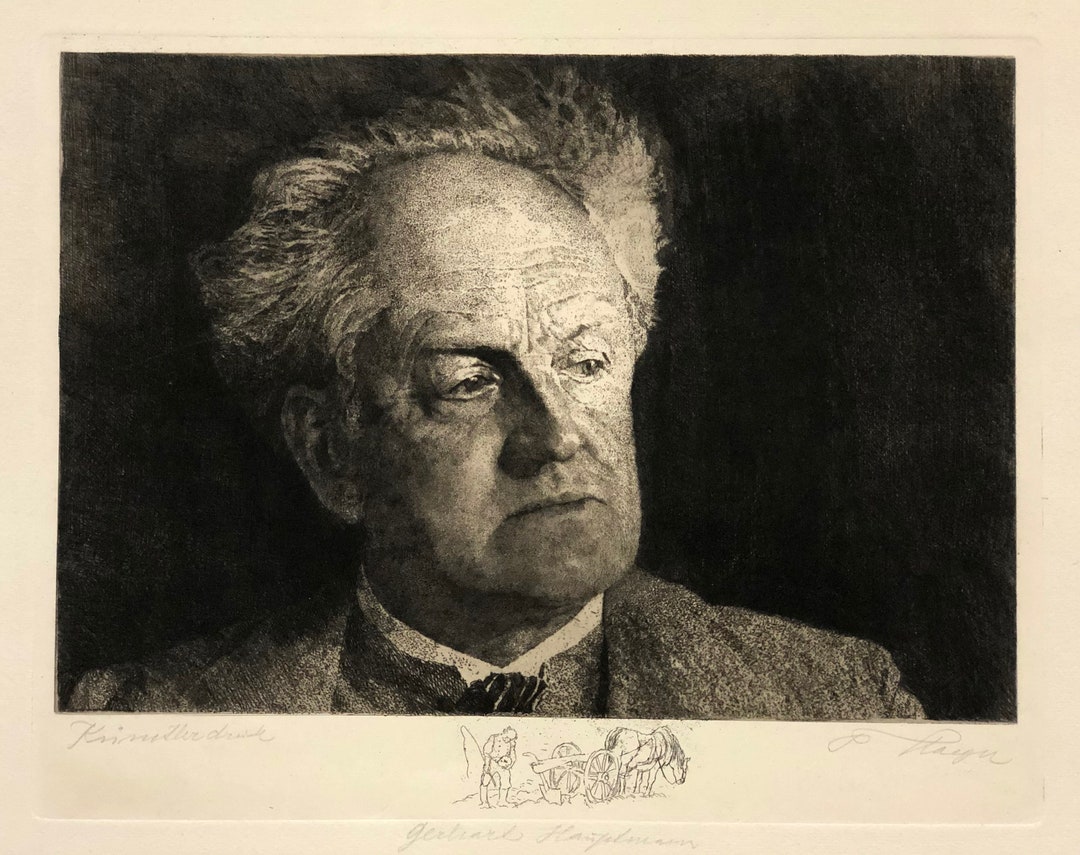 FERDINAND STAEGER german 1880-1976 gerhart - Etsy