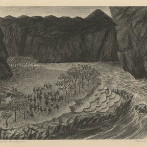 HOWARD BAER (american, 1906-1986), "china Supply Rendezvous", 1945 ...