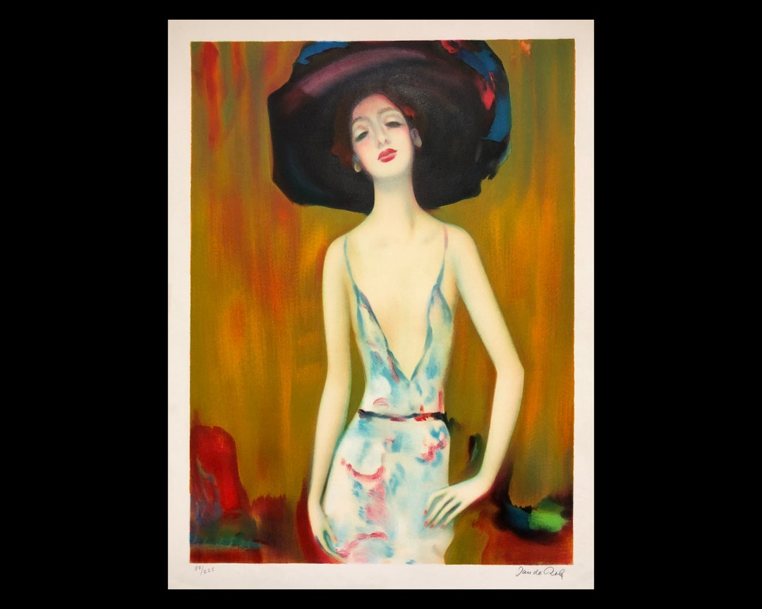 JANUSZ De ROLA (polish, 1906-1991), "rendez-vous", 1988, Lithograph ...