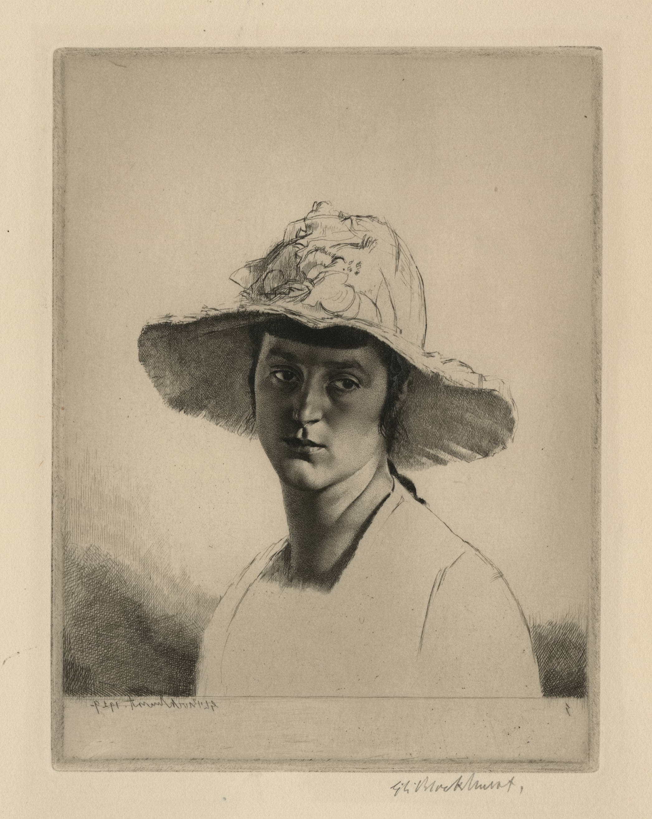 GERALD LESLIE BROCKHURST british 1890-1978 - Etsy Norway