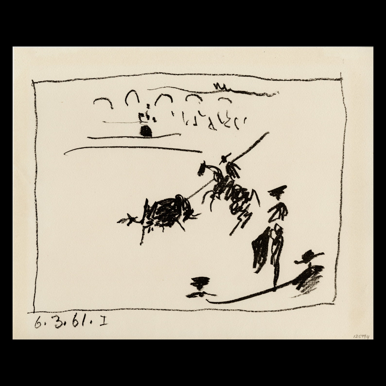 PABLO PICASSO (spanish/french, 1881-1973), "the Pike", 1961, Original ...