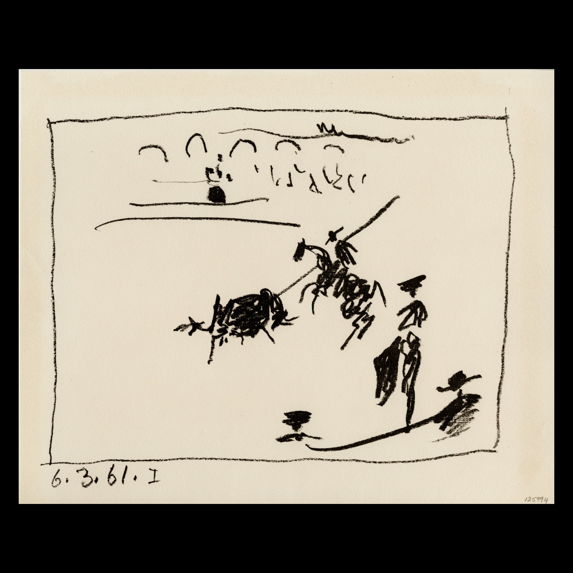 PABLO PICASSO (spanish/french, 1881-1973), "the Pike", 1961, Original ...