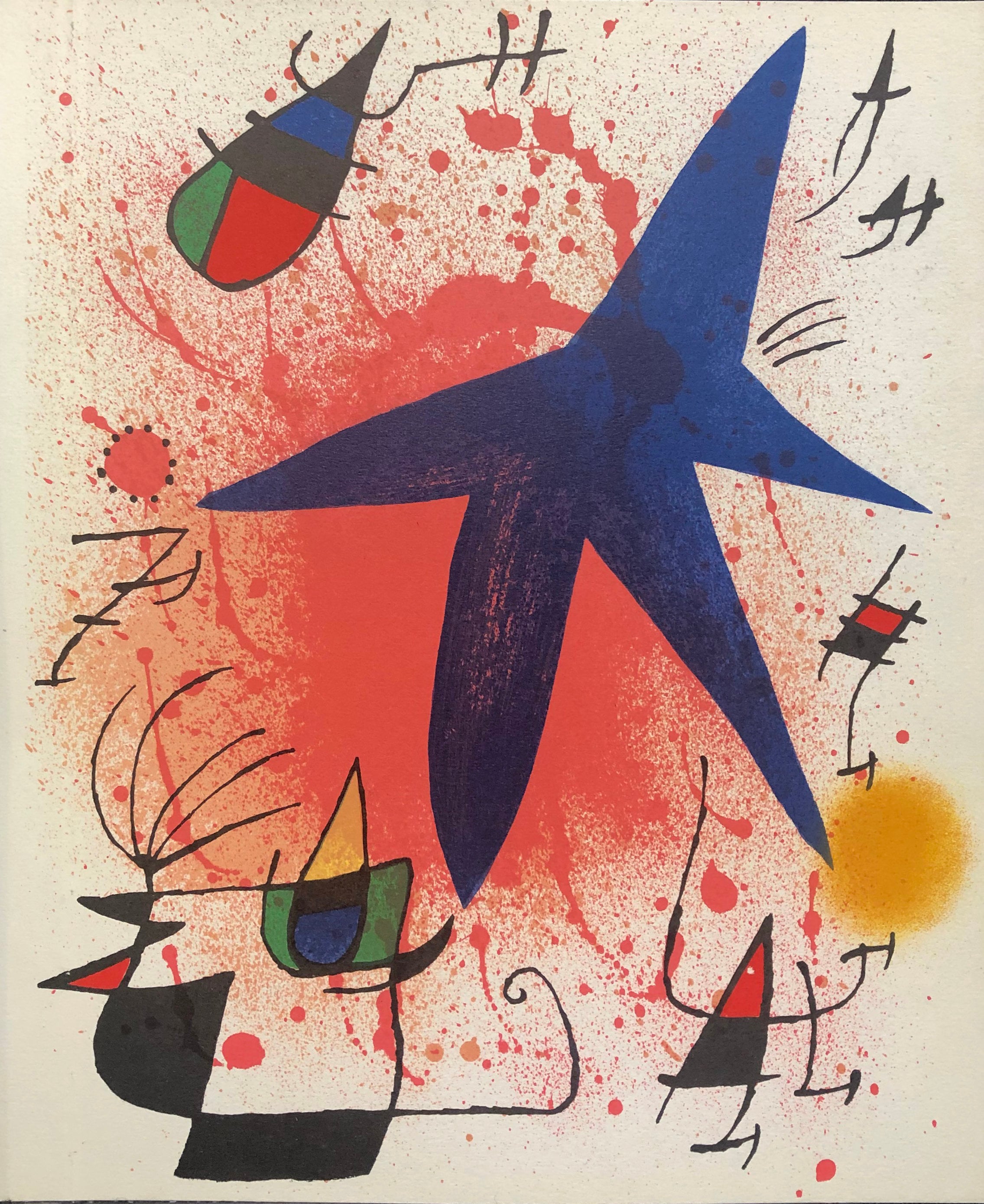 JOAN MIRO (spanish/french, 1893-1983), "lithographe I", 1972, Original ...