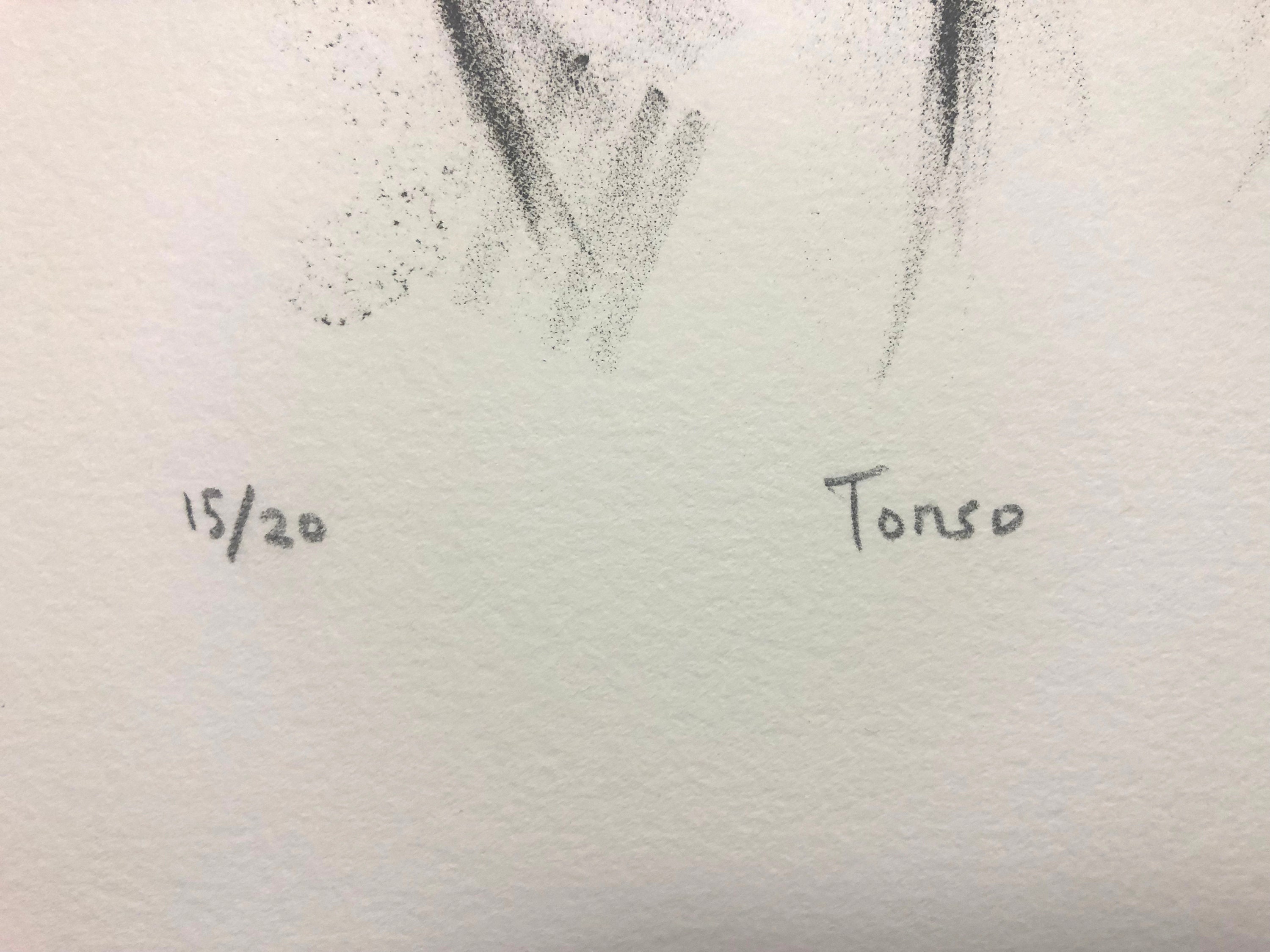 FRANK STACK (american, 1937-living), "torso", C.1982, Lithograph ...