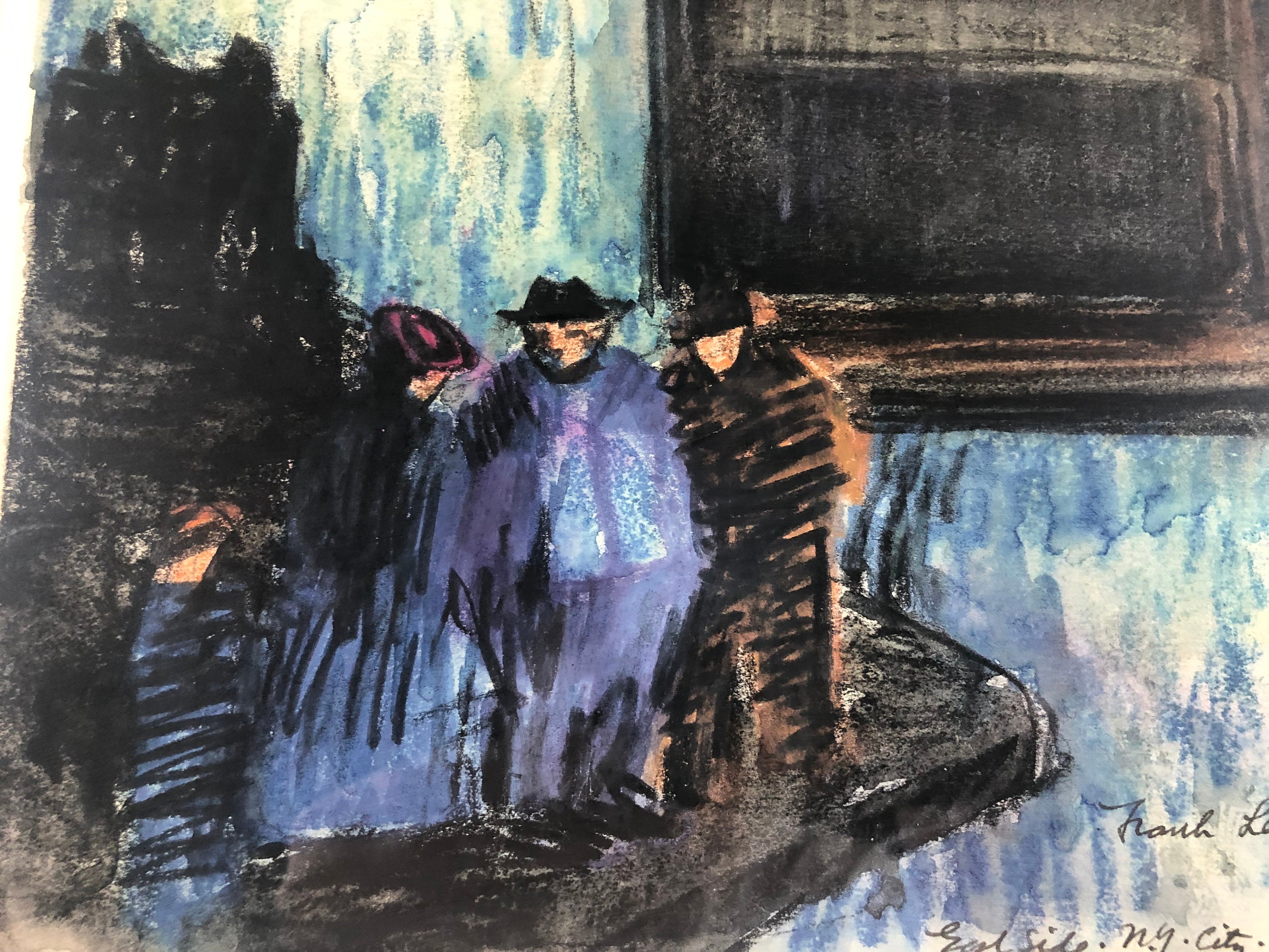 FRANK LEONARD ALLEN (american, 1884-1966), "east Side, N. Y. City ...