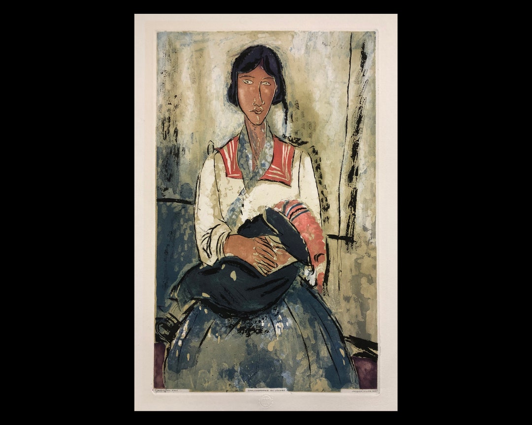 AMEDEO MODIGLIANI (after) (italian/french, 1884-1920), "l'italienne ...