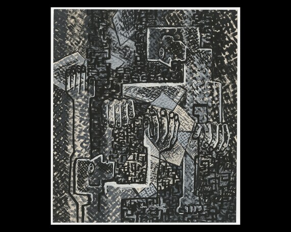 LOUIS WOLCHONOK american 1898-1973 up and - Etsy