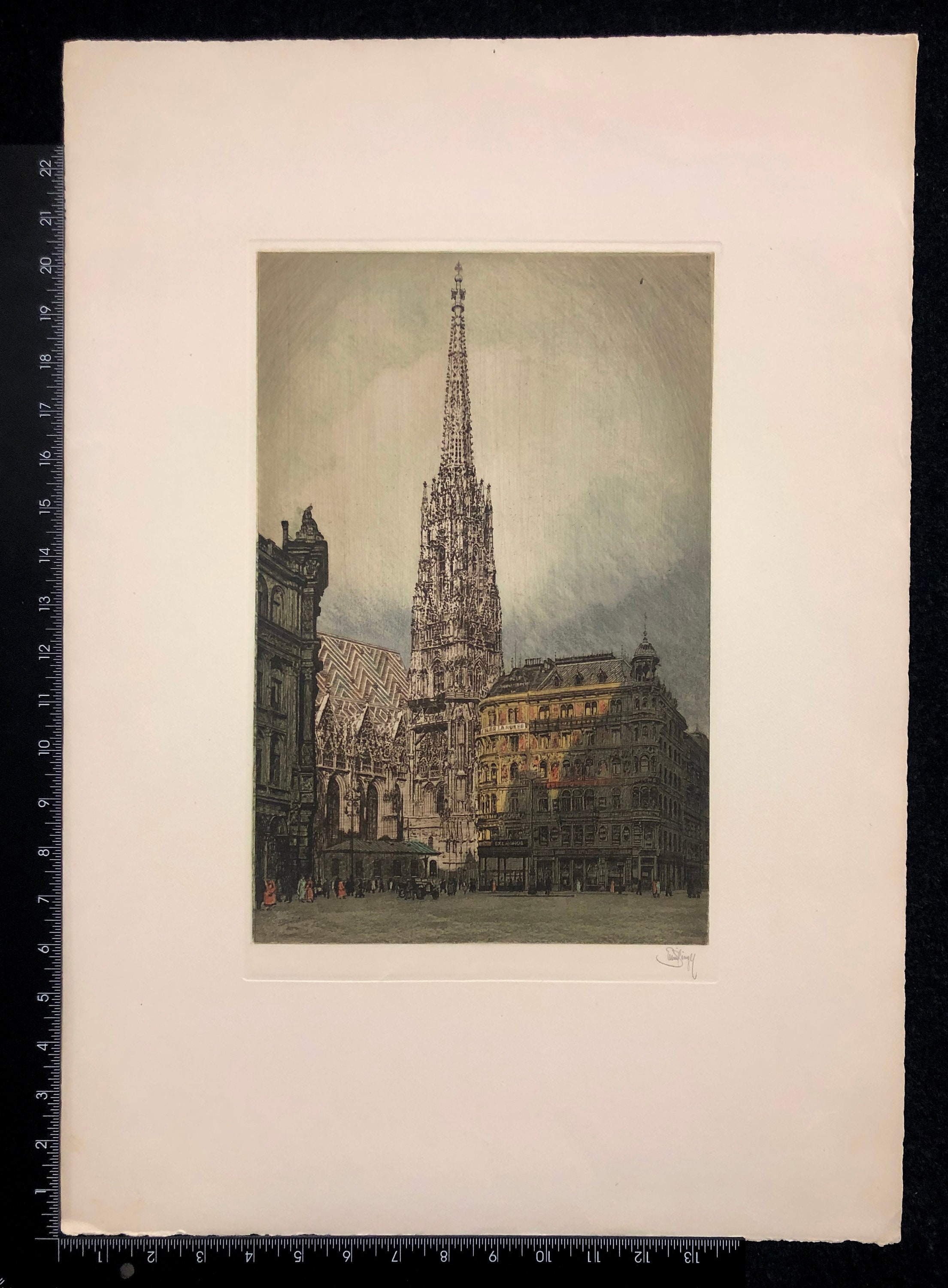 EMIL SINGER czech/german 1881-1942 st. Stephen's - Etsy