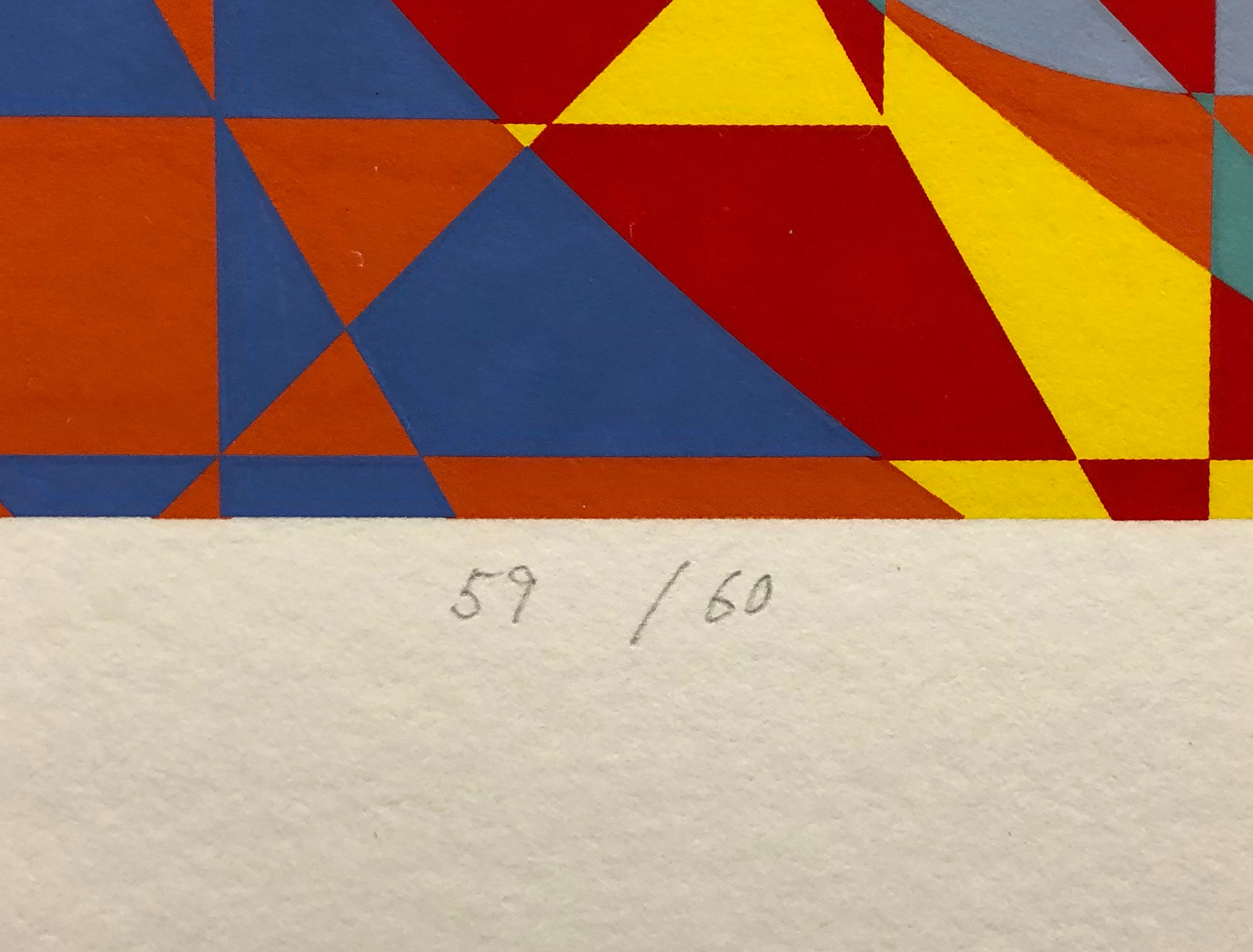 TOSHINOBU ONOSATO (japanese, 1912-1986), "composition", 1977, Serigraph ...