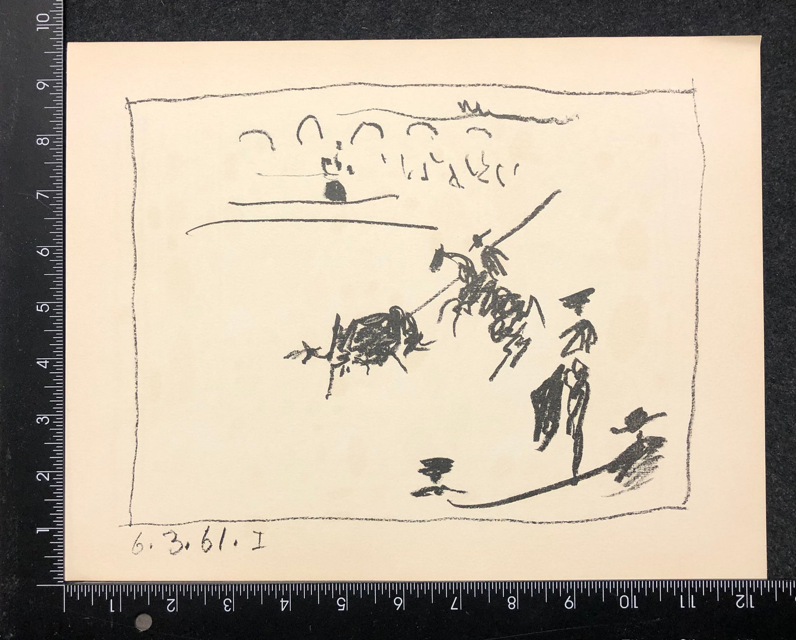 PABLO PICASSO (spanish/french, 1881-1973), "the Pike", 1961, Original ...