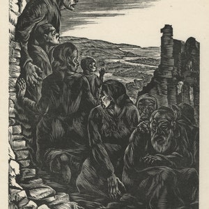 ISAC FRIEDLANDER latvian/american, 1890-1968, towards a New Day, 1935 ...