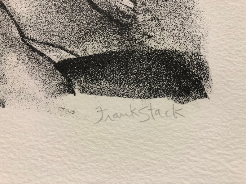 FRANK STACK american, 1937-living, sprawled Christine, C.1980 ...