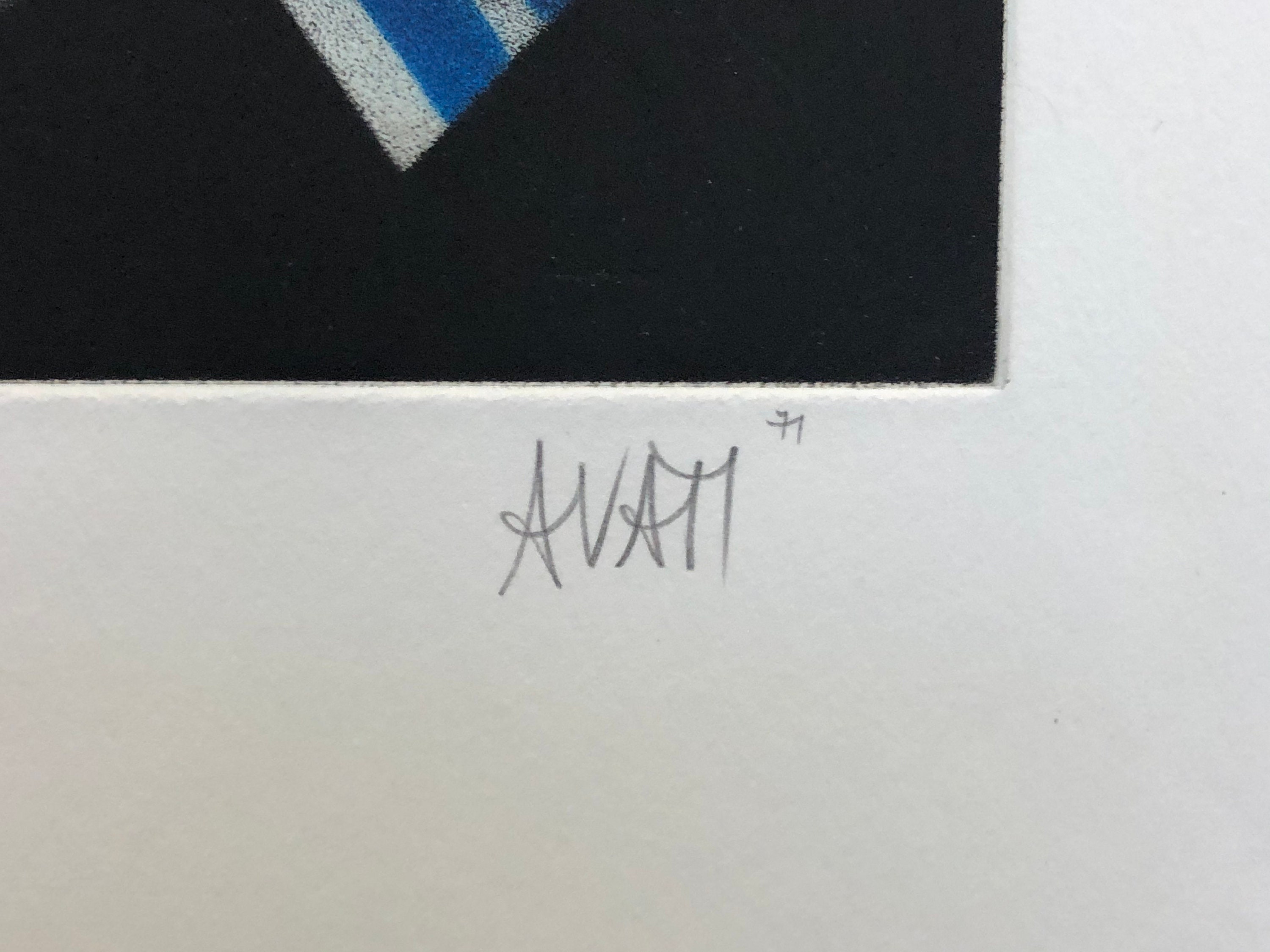 MARIO AVATI (french, 1921-2009), "la Table Ovale", 1971, Color ...