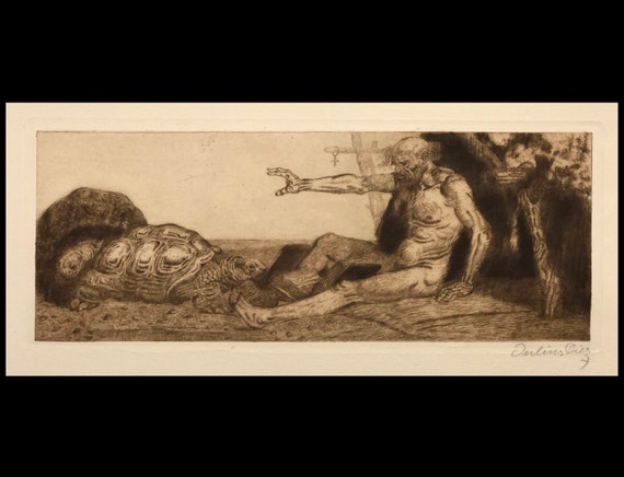 JULIUS DIEZ german 1870-1957 Title Unknown allegory of - Etsy