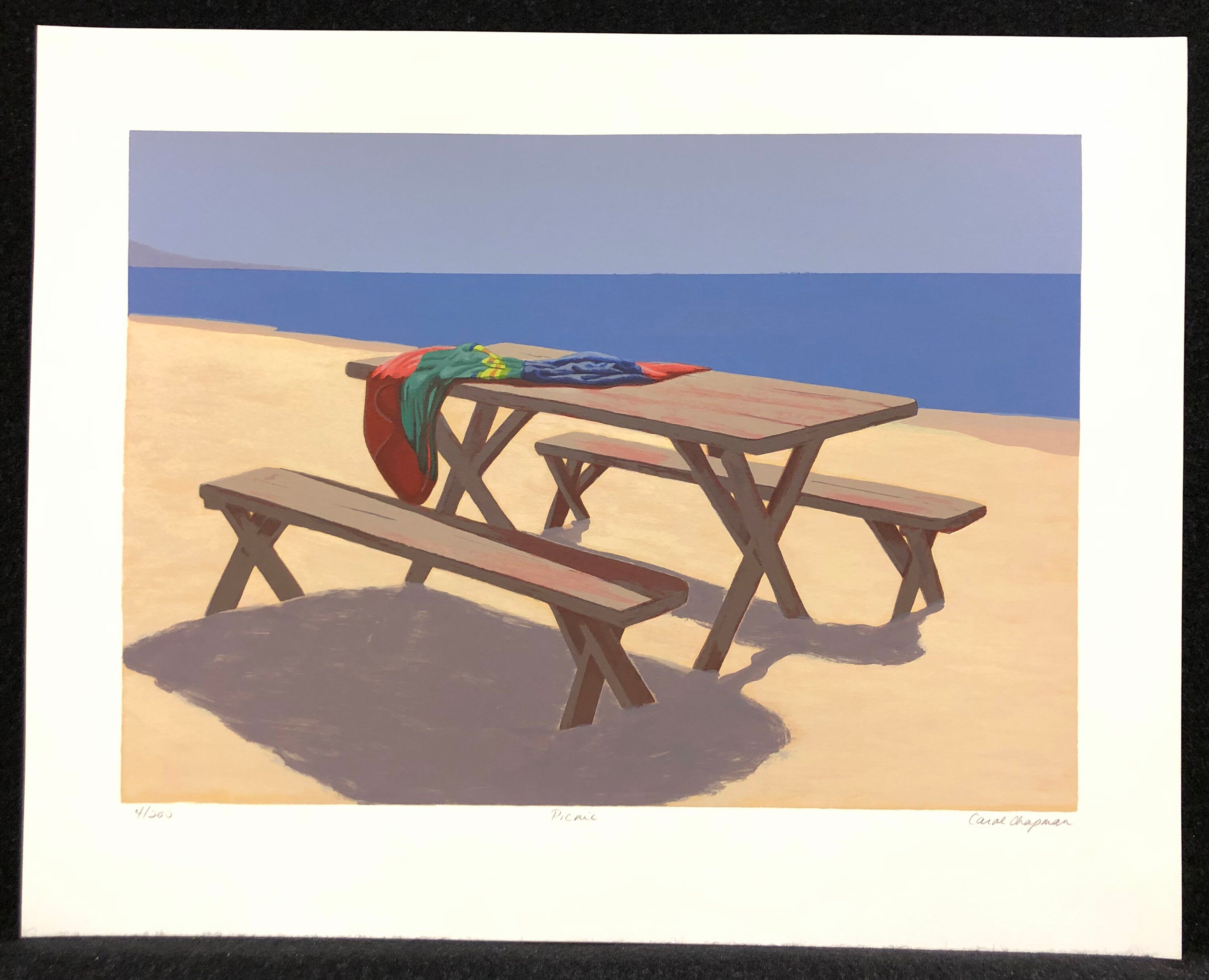 orders buy CAROL BODENDIECK CHAPMAN (American, 1936-living), "Picnic ...