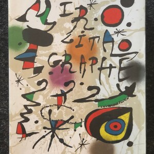 JOAN MIRO spanish/french 1893-1983 lithographs Vol. - Etsy