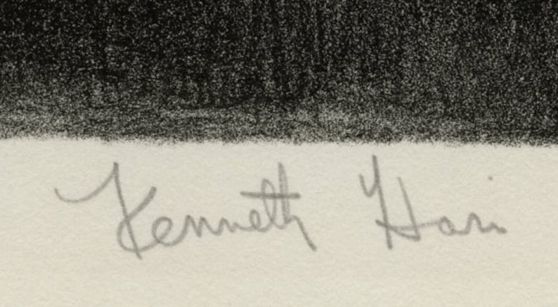 KENNETH HARI (american, 1947-living), "prophet", 1974, Original ...