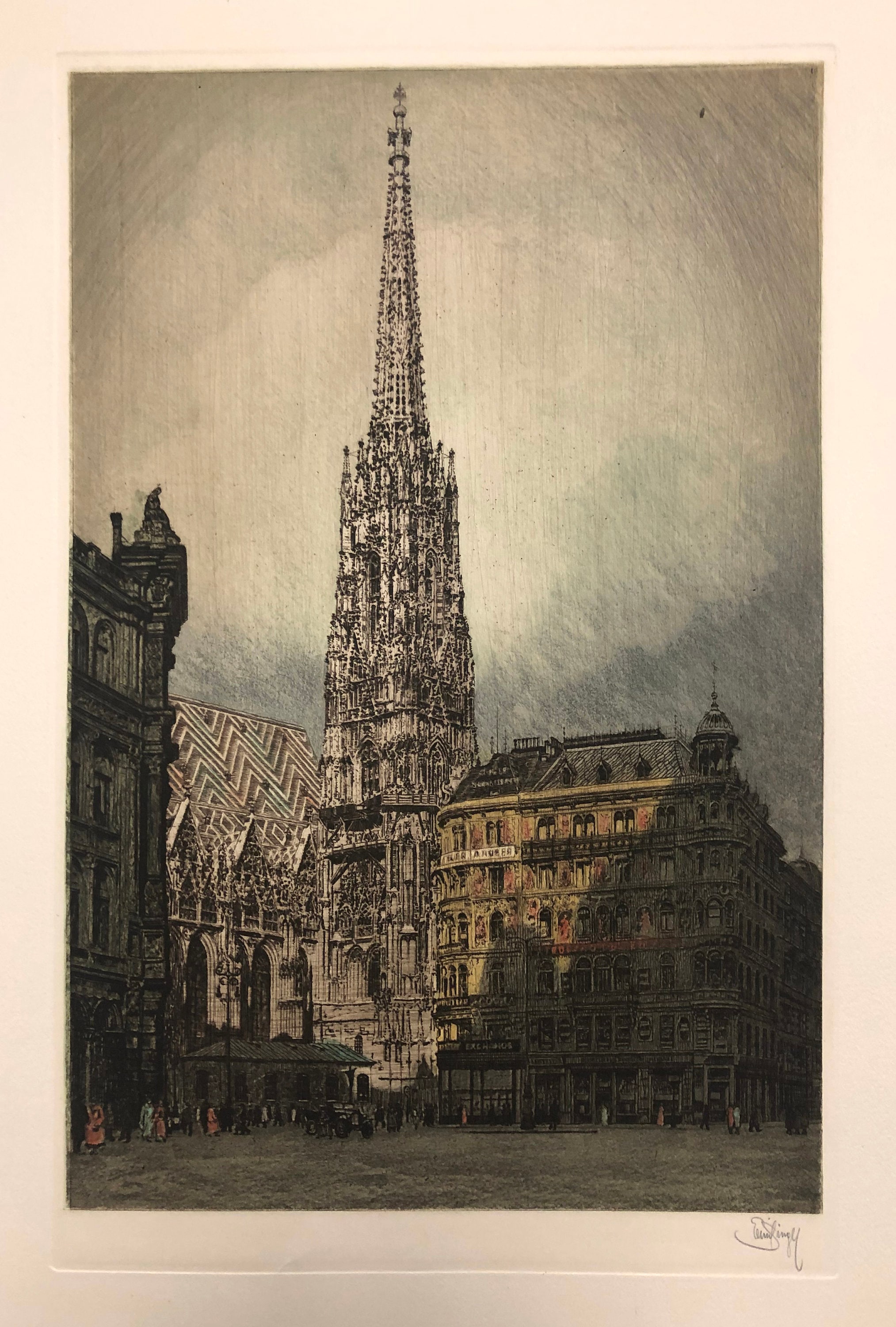 EMIL SINGER czech/german 1881-1942 st. Stephen's - Etsy