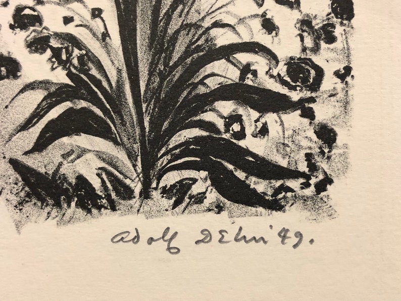 ADOLF DEHN (american, 1895-1968), "out Walking", 1949, Original ...