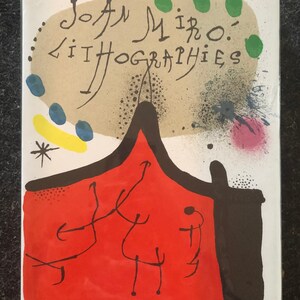 JOAN MIRO spanish/french 1893-1983 lithographs Vol. - Etsy