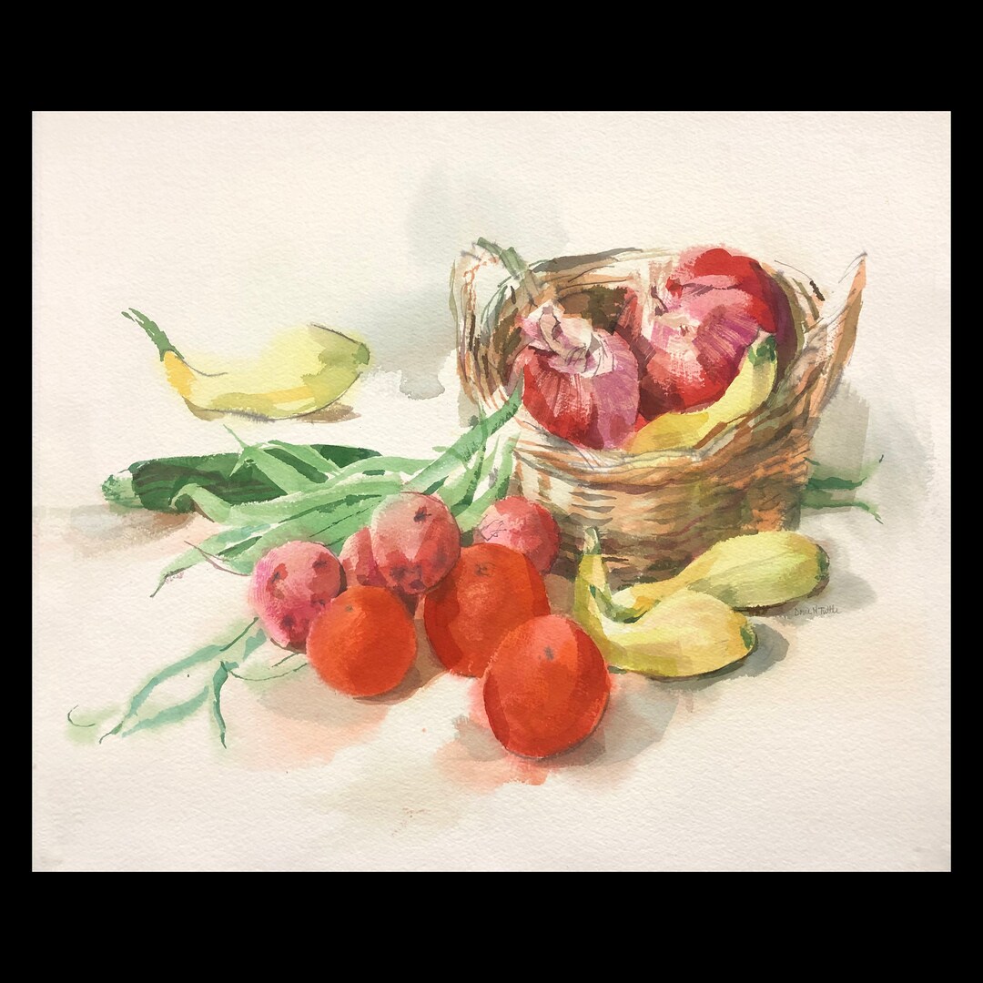 DOROTHY "dorie" NEILSON TUTTLE (american, 1921-2010), "vegetables Still ...