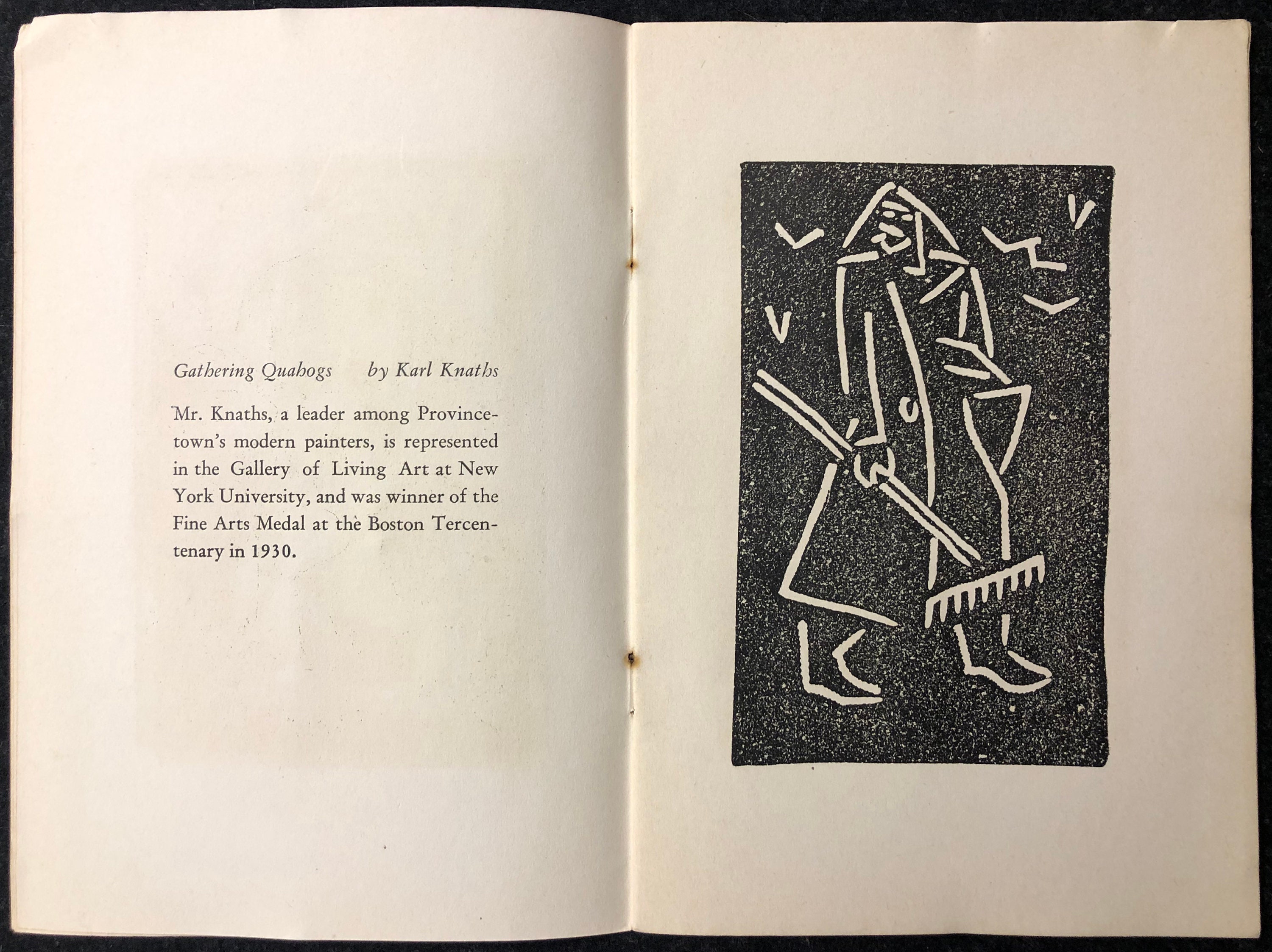 BLANCHE LAZELLE american, 1878-1956, my Studio, 1935, Original Linocut ...