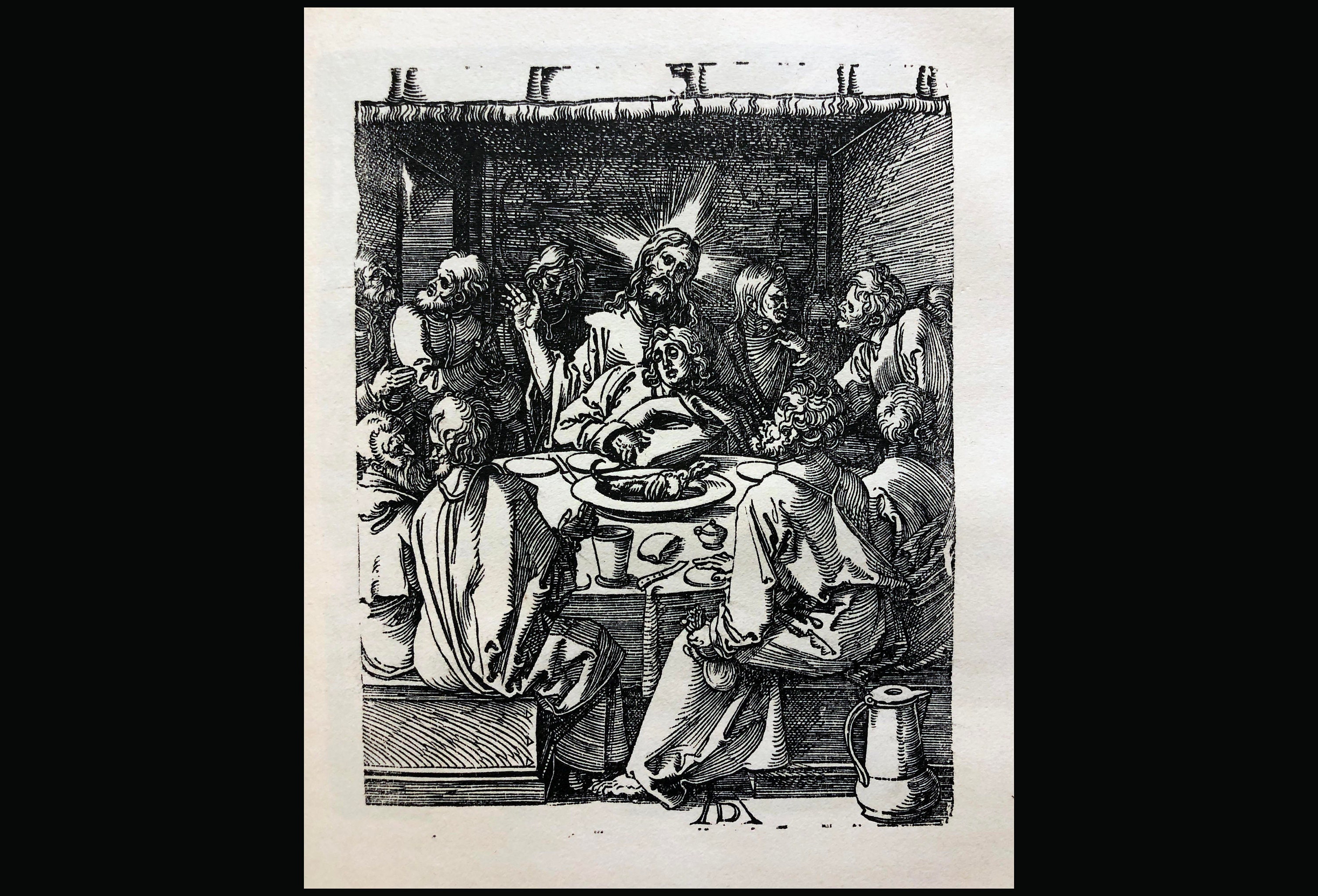 ALBRECHT DURER (german, 1471-1528), "the Last Supper - the Small ...