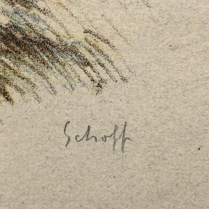 OTTO SCHOFF german, 1888-1938, bather, 1910, Color Lithograph, Pencil ...