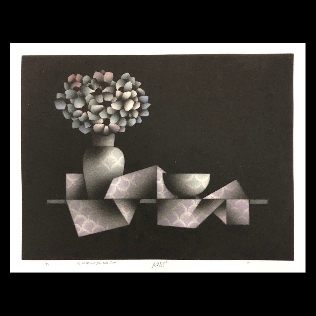 MARIO AVATI (french, 1921-2009), "des Anemones, Une Fois L'an", 1982 ...