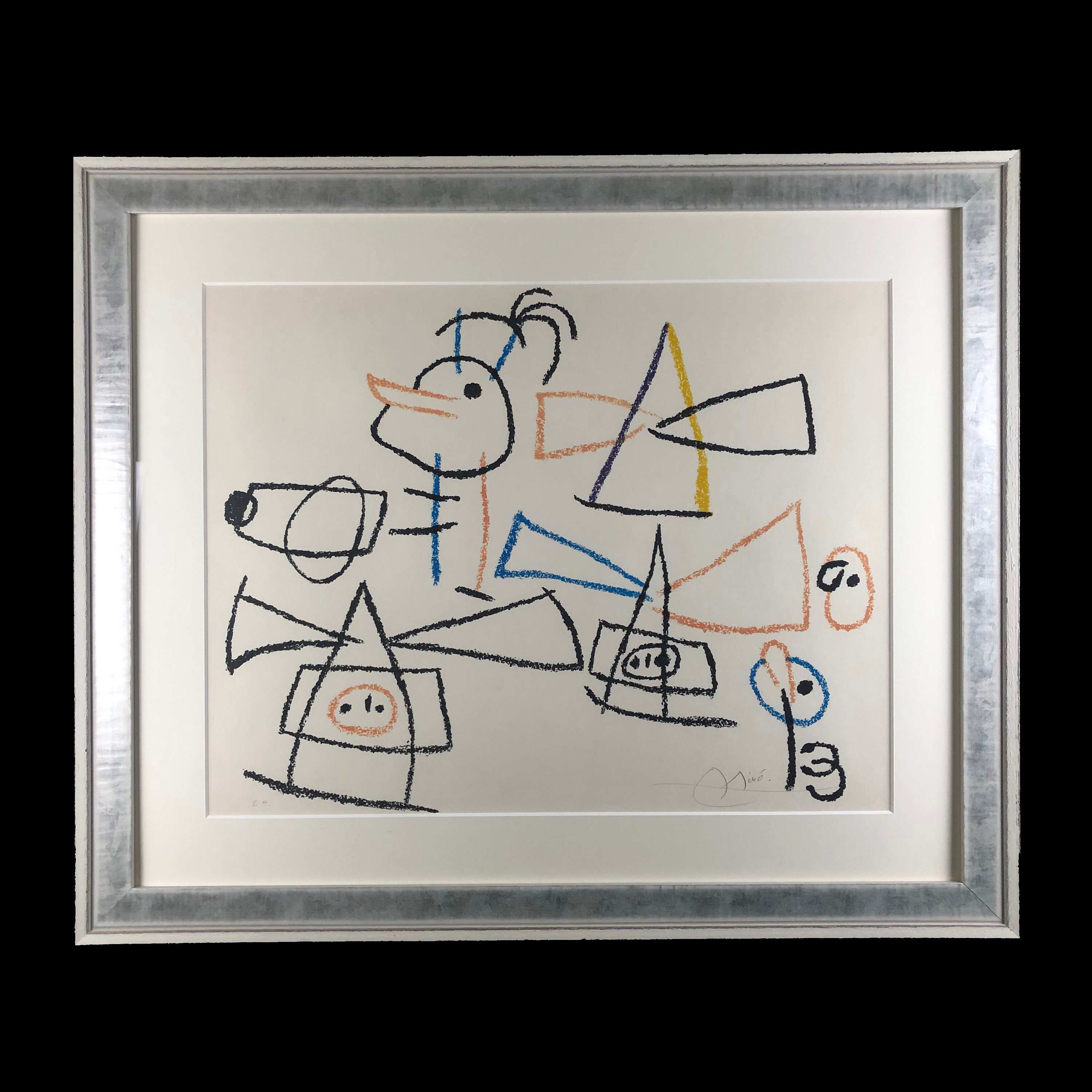 JOAN MIRO (spanish/french, 1893-1983), "ubu Aux Baleares Vii", 1971 ...