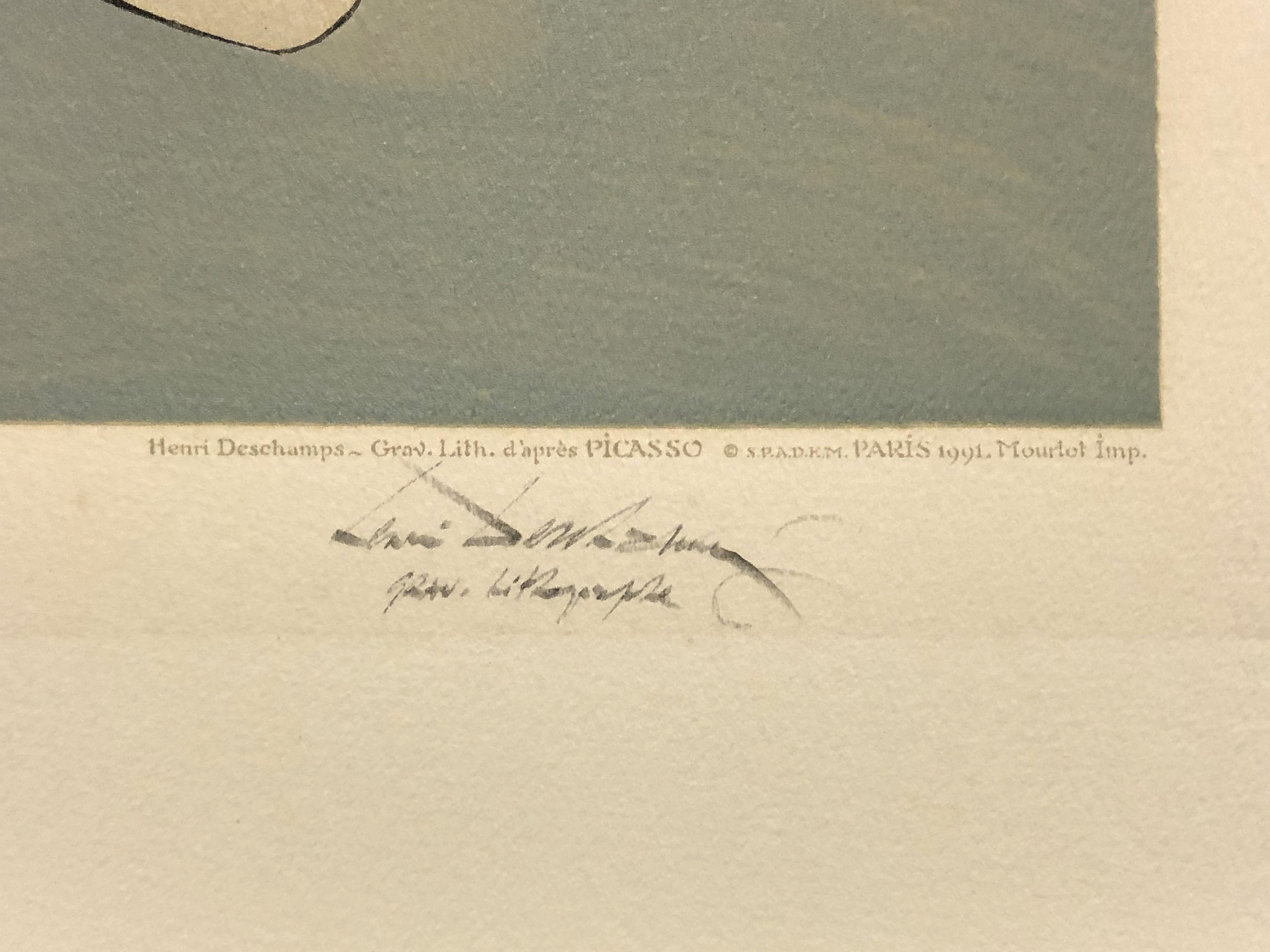 PABLO PICASSO after spanish/french, 1881-1973, paul With Lamb, 1991 ...