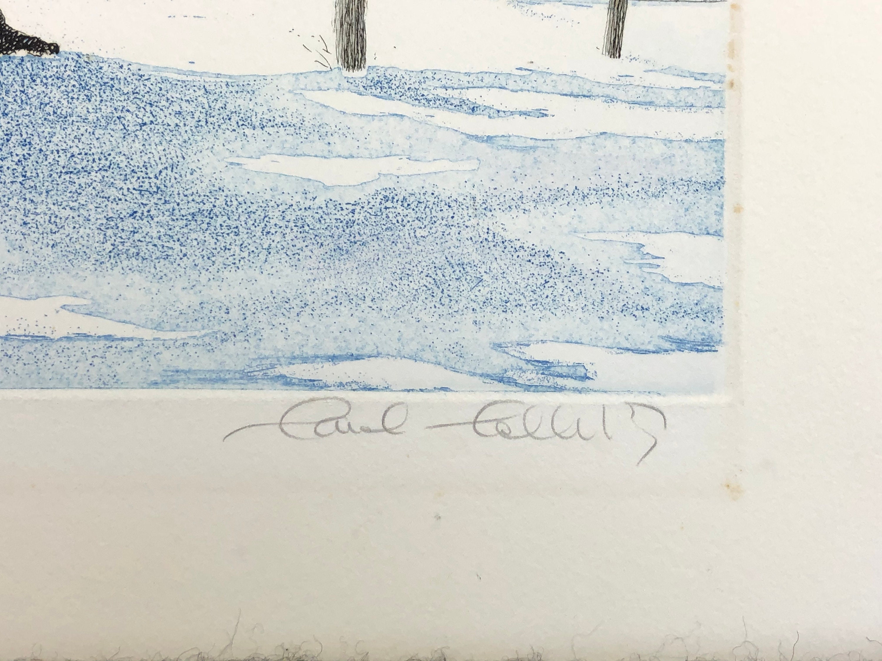 CAROL COLLETTE (canadian/american, 1943-living), "first Snow", 1980 ...