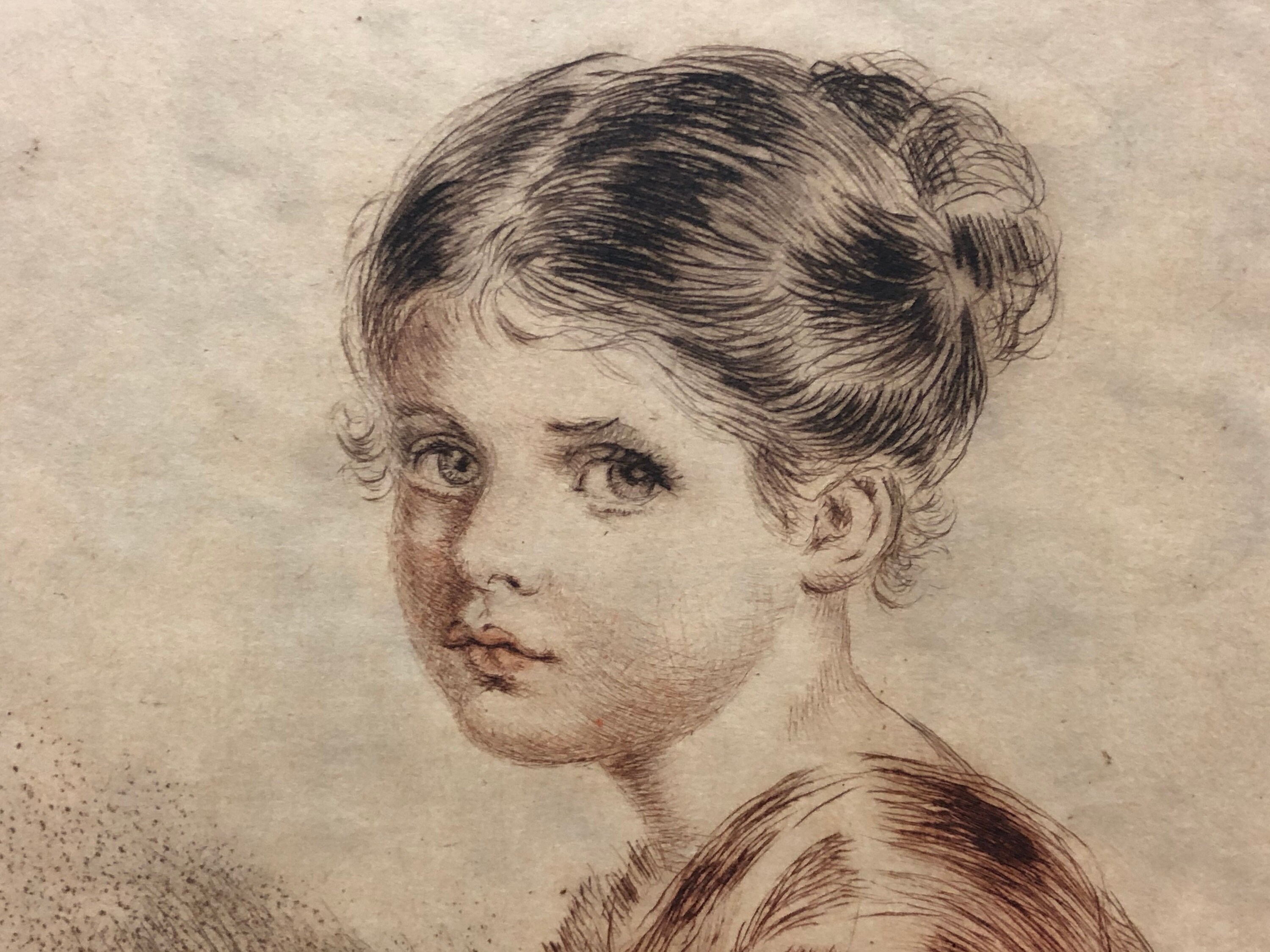 META PLUCKEBAUM german, 1876-1945, young Girl With Three Kittens, C ...