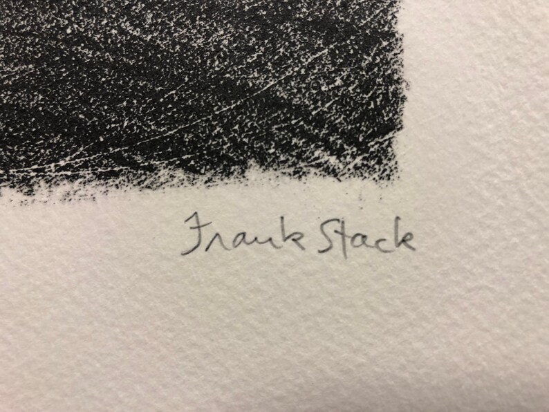 FRANK STACK american, 1937-living, bedlight, 1991, Lithograph, Pencil ...