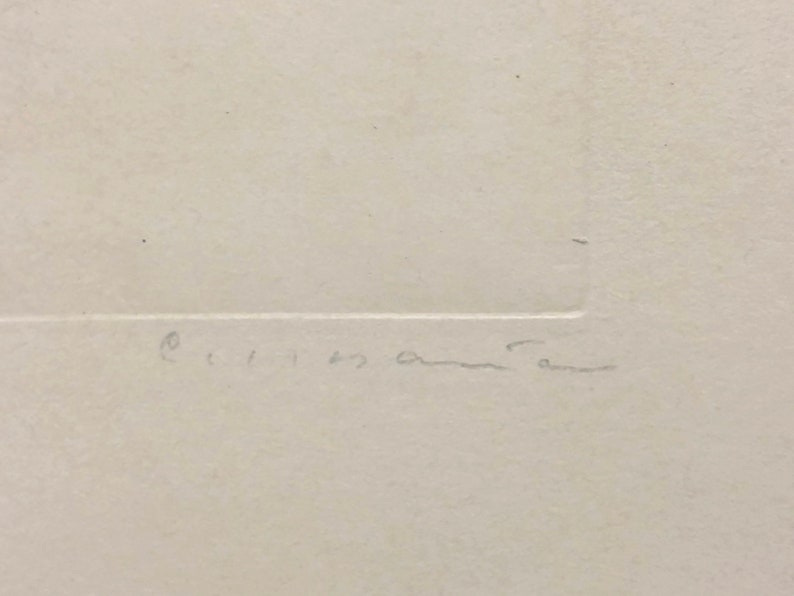 CARL JOSEF BAUER austrian, 1895-1964, schmetterling, C. 1920 , Drypoint ...