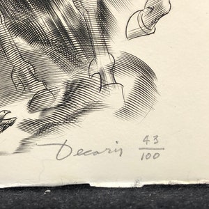 ALBERT DECARIS French 1901-1988 Apollo 1955 | Etsy