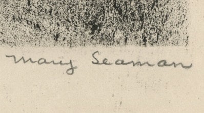 MARY LOUISE SEAMAN american, No Dates, the Judge, Ca. 1925, Lithograph ...