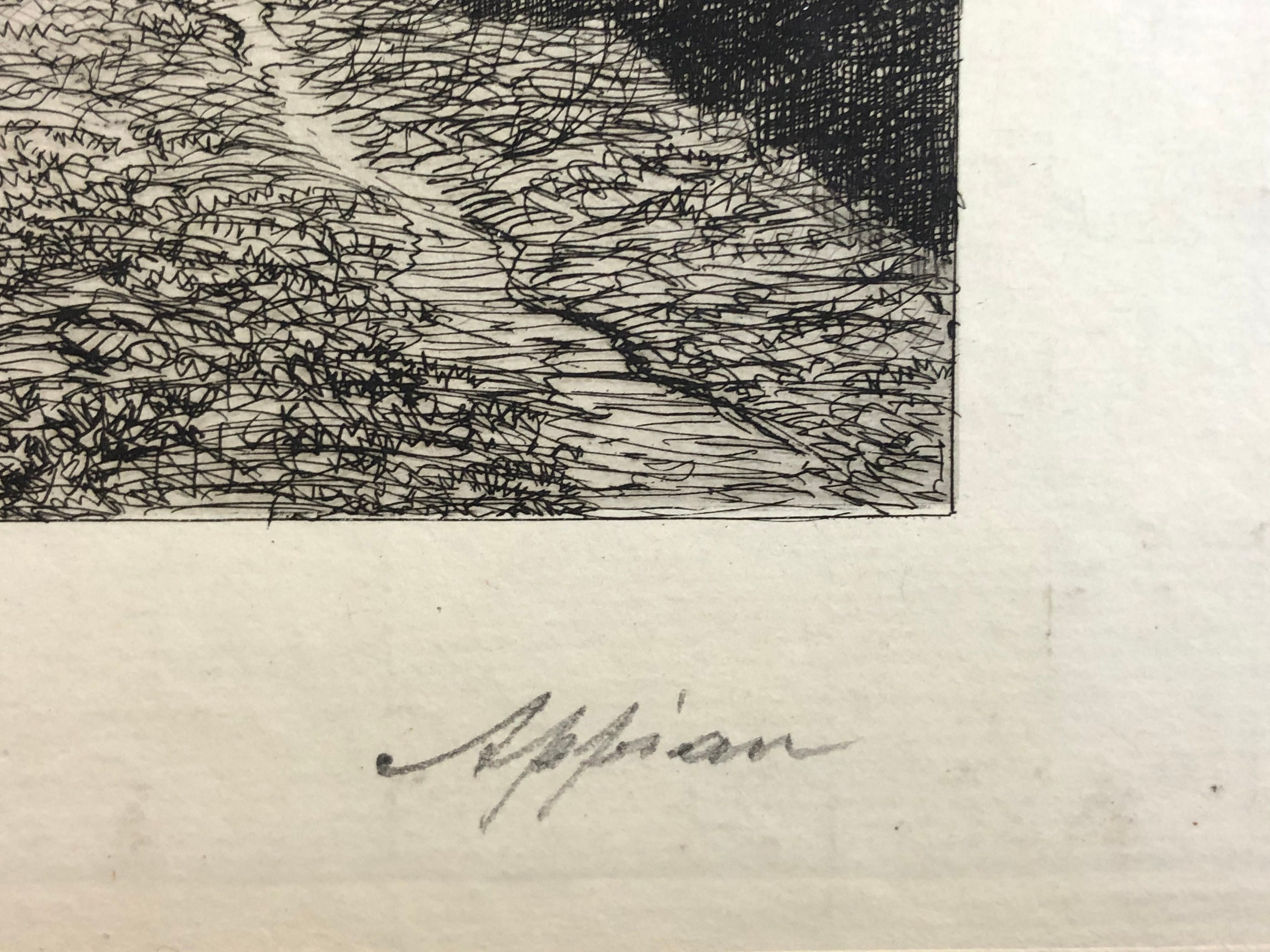 ADOLPHE JACQUES APPIAN french, 1818-1899, le Village De Chanaz, 1866 ...