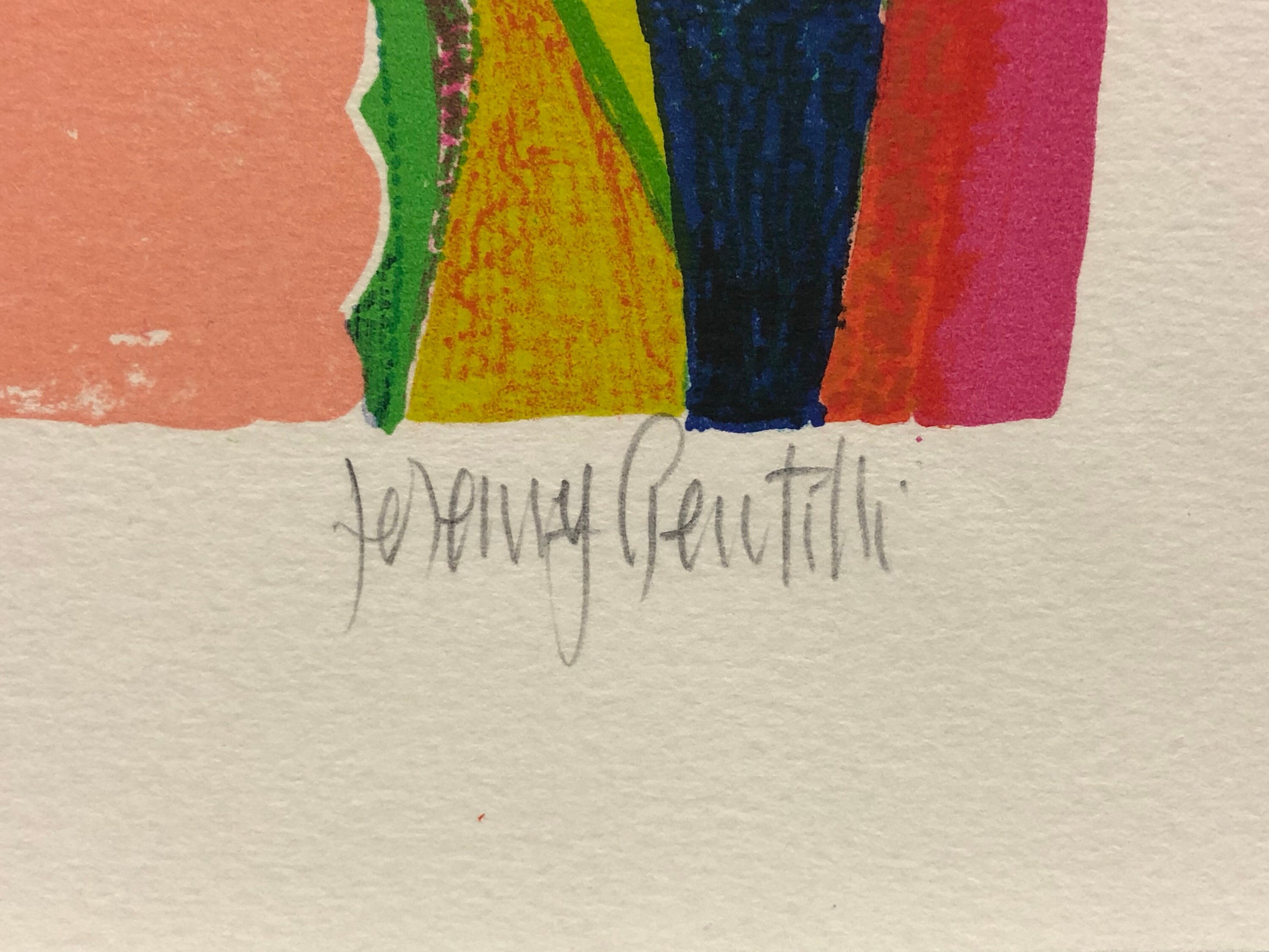 JEREMY GENTILLI english/french, 1926-living, clown, 1976, Lithograph ...