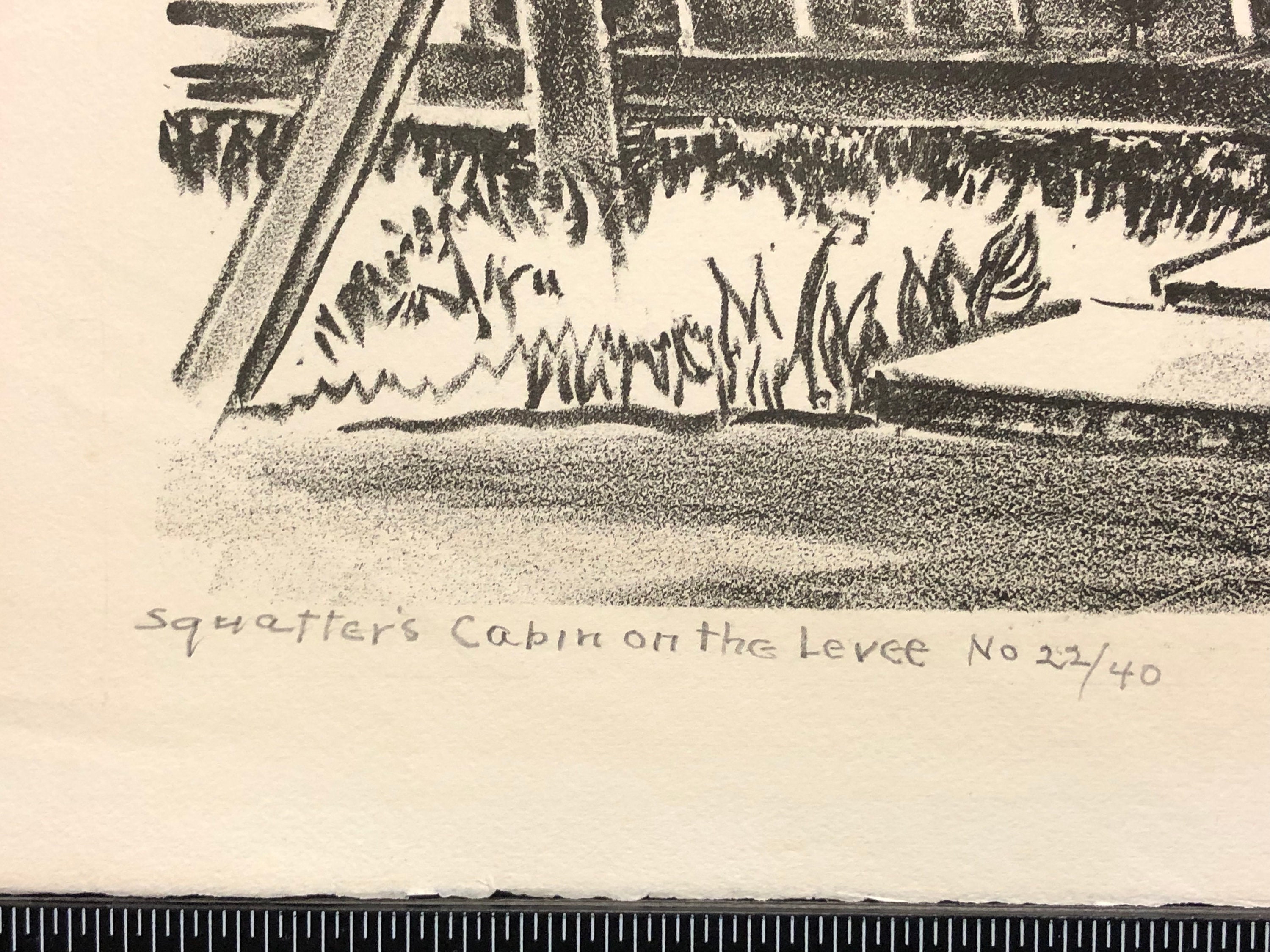 ARTHUR SINCLAIR COVEY (american, 1877-1960), "squatter's Cabin on the ...