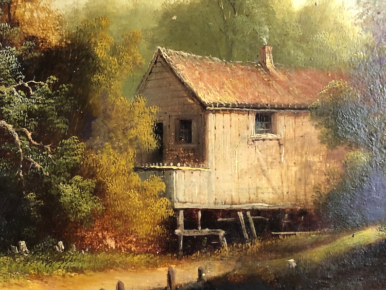 EDMUND C. COATES american, 1816-1871, the Homestead, 1858, Oil on ...