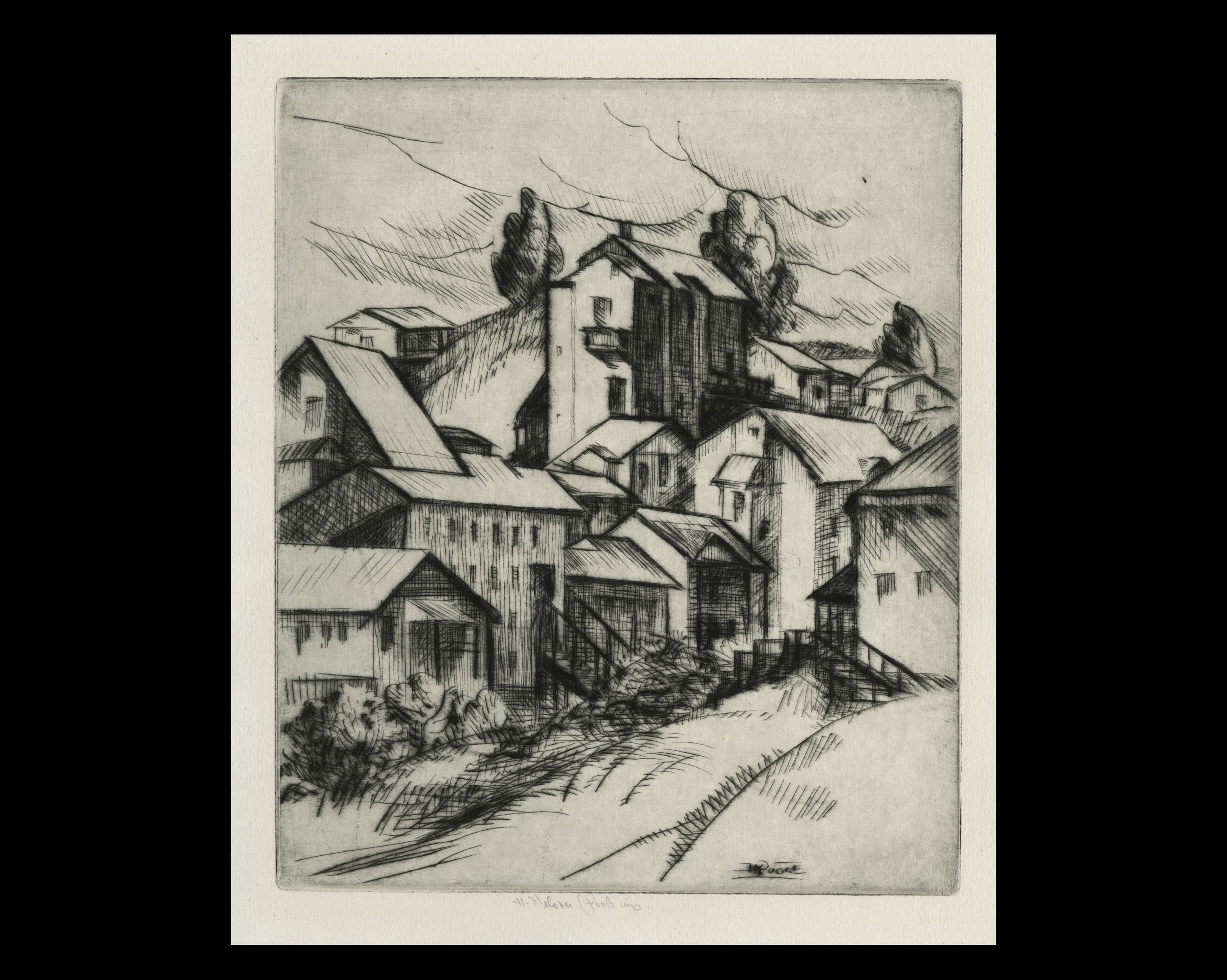 HORATIO NELSON POOLE american 1884-1949 glen Park - Etsy