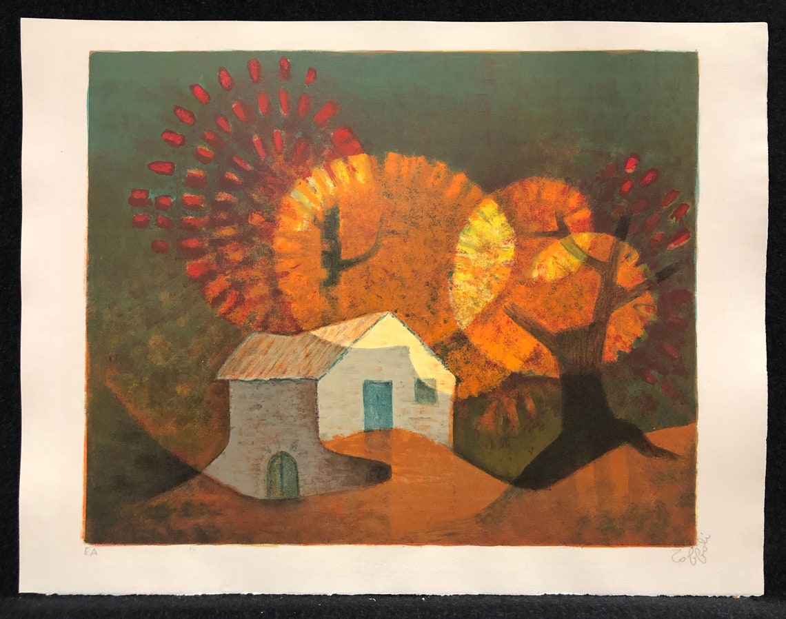 LOUIS TOFFOLI (italian/french, 1907-1999), "la Maison", 1972, Original ...