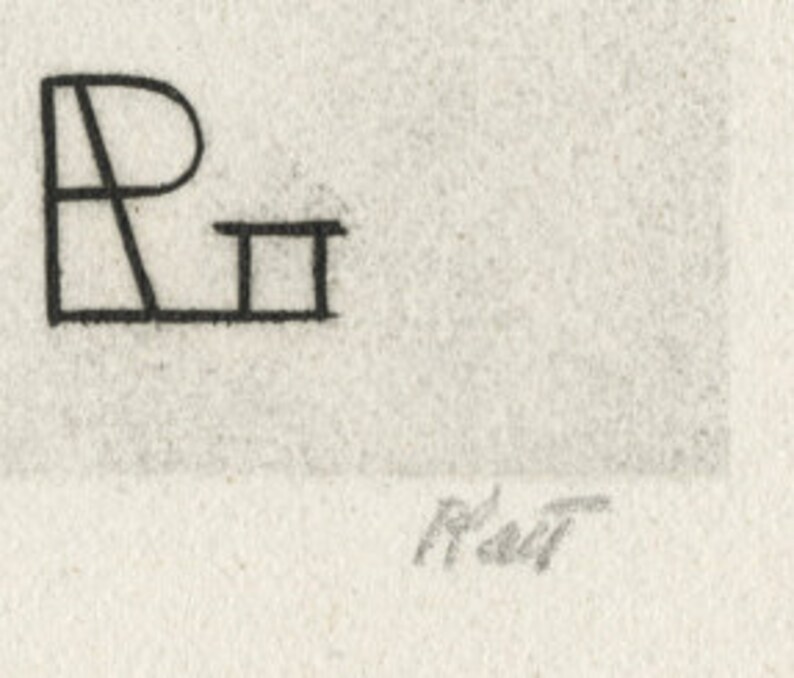 PHILIP DANIEL PLATT american 1904-1970 ibis - Etsy