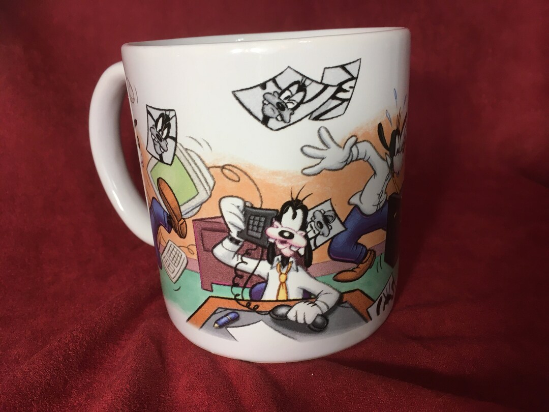 Disney Goofy Mug You Don't Have to Be Goofy to Work - Etsy