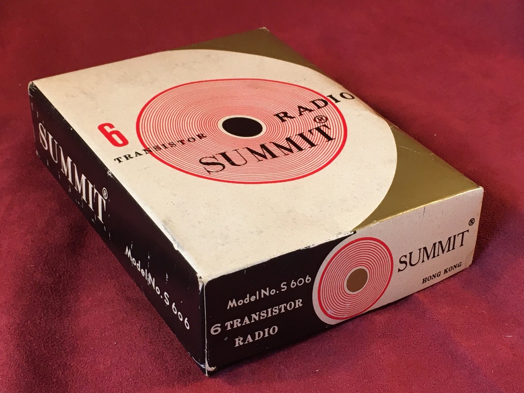 Vintage Summit 6 Transistor Radio - Etsy