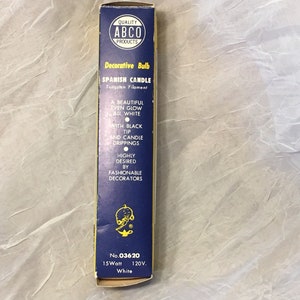 Spanish Candle Decorative Bulb - Etsy