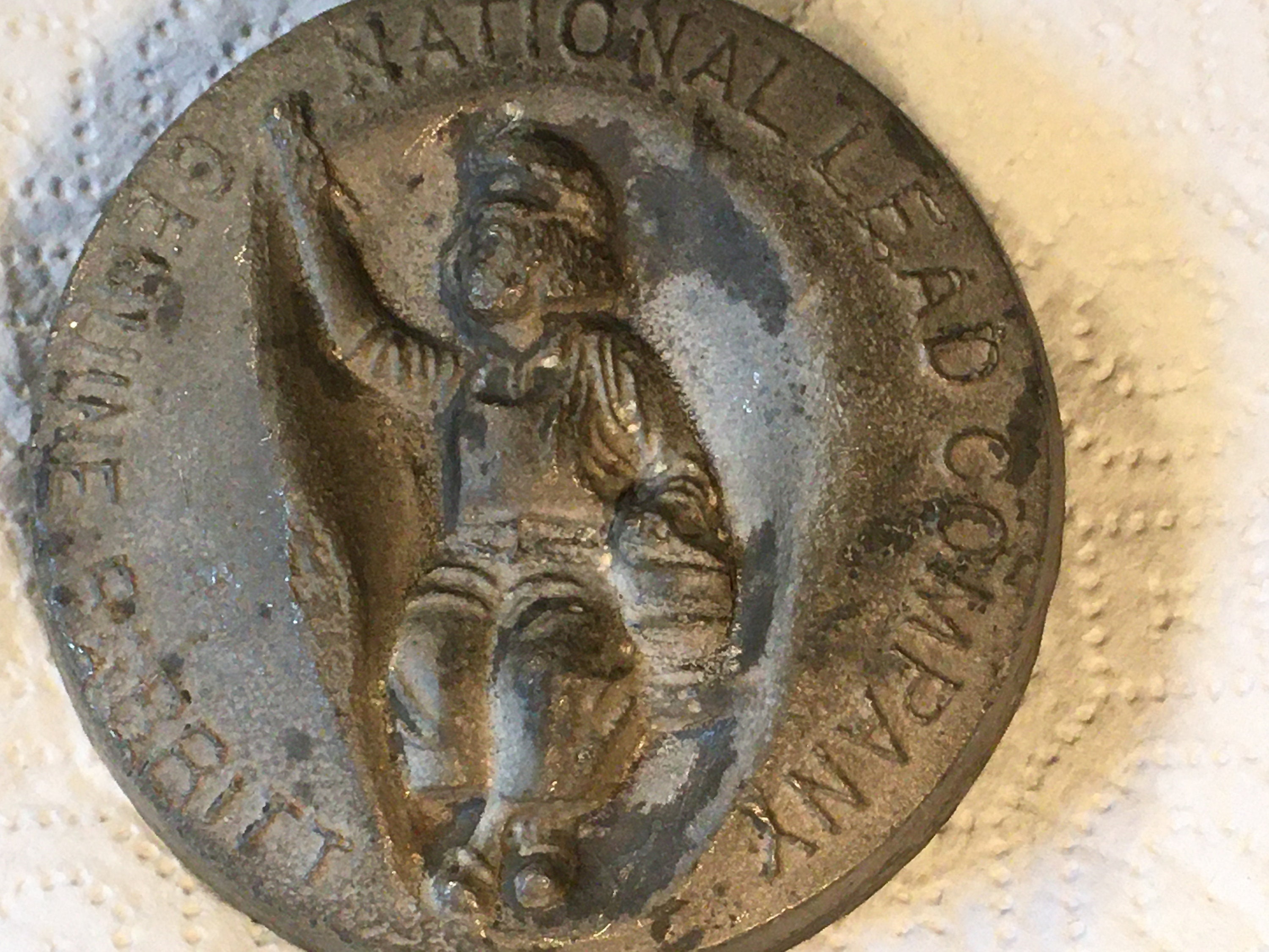 Vintage National Lead Co. Paperweight - Etsy.de